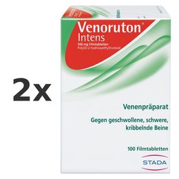 STADA 2x Venoruton intens Filmtabletten 100 St