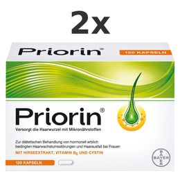 BAYER 2x Priorin Kapseln 120 St