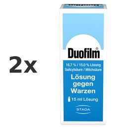 STADA 2x Duofilm L&ouml;sung 15 ml