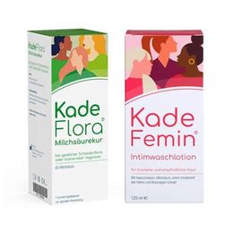 DR. KADE Kadefemin Intimwaschlotion + Kadeflora Milchs&auml;urekur Einmal-Applikat.vag.Anwen. 1 St