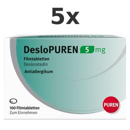 5x Deslopuren 5 mg Filmtabletten 100 St