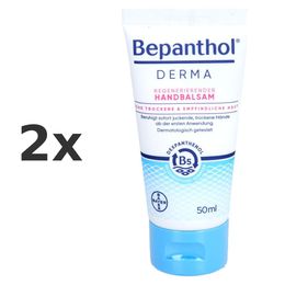 BAYER 2x Bepanthol Derma regenerierender Handbalsam Set 50 ml