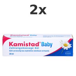 STADA 2x Kamistad Baby Gel 20 ml