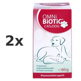 INSTITUT ALLERGOSAN Deutschland (privat) GmbH OMNI BiOTiC Cat&Dog Pulver (2x60 g) 120 g