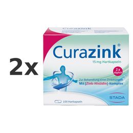 STADA 2x Curazink Hartkapseln 100 St
