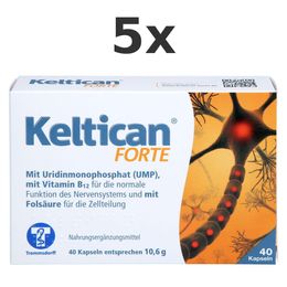 5x Keltican forte Kapseln 40 St