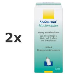 STADA 2x Sedotussin Hustenstiller Saft 100 ml