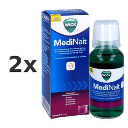 2x Wick MediNait mit Anisgeschmack Sirup Set 180 ml