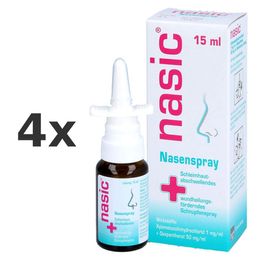 MCM KLOSTERFRAU Vertr. GmbH 4x Nasic Nasenspray 15 ml