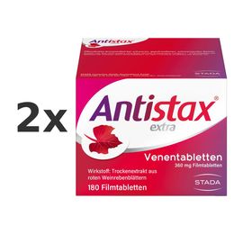 STADA 2x Antistax extra Venentabletten 180 St