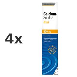 HEXAL&reg; 4x Calcium Sandoz Sun Brausetabletten 20 St