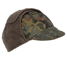 Bundeswehr Winterm&uuml;tze Original gebraucht flecktarn, Gr&ouml;&szlig;e 56