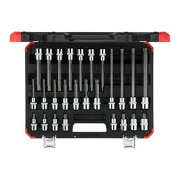 Gedore RED Bit-Satz, Schraubendreher-Einsatz-Set f&uuml;r Vielzahn-Schrauben, Schraubenzieher-XZN-Bits, Werkzeug, R68003026 (3301574)