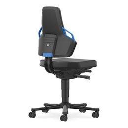 bimos Arbeitsdrehstuhl Nexxit Skintec blau Sitzh&ouml;he 450-600 mm (9033-4000-3277)
