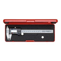 Gedore RED digitaler Messschieber, mm/Zoll-Anzeige, Messbereich: 153 mm, 6", Au&szlig;en-/Innen-/Stufen-/Tiefenmessung, R94420021 (3301430)