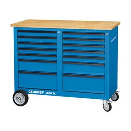 Gedore Rollwerkbank, 1,25 m breit, mit 14 Schubladen (2528088)