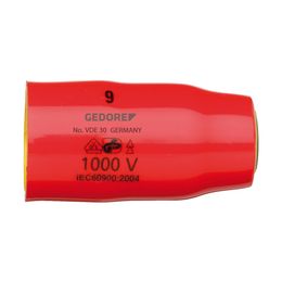 Gedore VDE 30 10 VDE-Steckschl&uuml;sseleinsatz 3/8" 6-kant 10 mm (2946416)