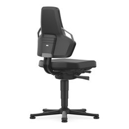 bimos Arbeitsdrehstuhl Nexxit Skintec grau Sitzh&ouml;he 450-600 mm (9030-4000-3278)