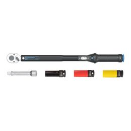 Gedore Drehmomentschl&uuml;ssel-Satz mit Vierkantantrieb, 1/2", 40-200 Nm, Set mit Kraftsteckschl&uuml;sseln/Verl&auml;ngerung, 3550-UK-LS4 (3107027)