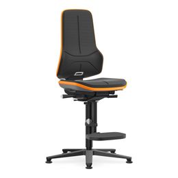 bimos Hochstuhl Neon Skintec Flexband oran. Sitz 590-870 mm Permanentkontakt (9561-4000-3279)
