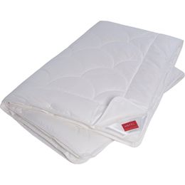 4-Jahreszeitenbett Hefel "Edition 101, Bettdecke f&uuml;r Sommer und Winter", wei&szlig;, B:155cm L:200cm, Bezug: 100% Baumwolle. F&uuml;llung: 100% Lyocell (TENCEL&trade;), Bettdecken, Bettdecke in 135x200 cm, 155x220 cm und weiteren Gr&ouml;&szlig;en