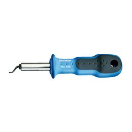 Gedore Entgrater, 1/4" 6,3 mm, zum Entgraten von Werkst&uuml;ckkanten, frei drehend, mit Kunststoffgriff, 8730 (2190907)