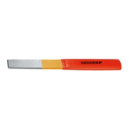 Gedore Mei&szlig;el, Schlitzmei&szlig;el mit Plastikgriff, Spitzwinkel 60&deg;, Schneide 26 mm breit, 240 mm lang, geh&auml;rteter Stahl, 104 P (8724230)