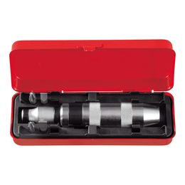 Gedore RED R38004006 Schraubenl&ouml;ser-Satz, 6-tlg, 1/2, rechts und links, Handschlagschrauber-Set mit Bits, Hammerbet&auml;tigung, aus Stahl mit Handschlagschrauber und Bits f&uuml;r das L&ouml;sen von festsitzenden Schrauben oder Muttern mit einem Hammer, Antrieb: 1/2 Zoll, Drehrichtung: rechts und links - 3301399)