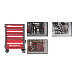 Gedore RED Wkz.Satz i.Wks.Wagen WINGMAN rot 129tlg (3301694)