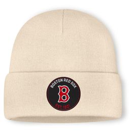 Bommelm&uuml;tze Nike "Nike M&uuml;tze Boston Red Sox Nike Utility Cuff Beanie", Damen, Gr. onesize, wei&szlig;, 100% Polyacryl, M&uuml;tzen