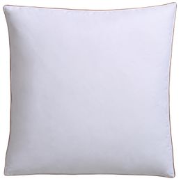 G&auml;nsefederkopfkissen Ribeco "Kalle", wei&szlig;, B:80cm L:80cm, Bezug: 100% Baumwolle. F&uuml;llung: 90% G&auml;nsefeder, 10% G&auml;nsedaunen, Kopfkissen, pflegeleicht