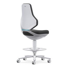 bimos Reinraum Texon Sitz-Stopp-Rollen Fu&szlig;ring 570-810 mm Skintec (9175R-4000)