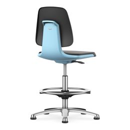 bimos Arbeitsstuhl Labsit Skintec Sitz-H. 520-770 mm blau (9121-4000-3277-525)