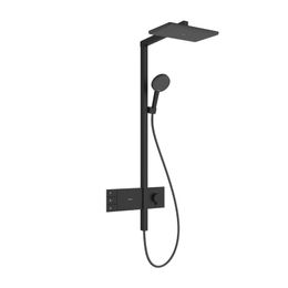 Hansgrohe Raindance Alive Q Aufputz-Duschsystem mit Thermostat, 24591670,