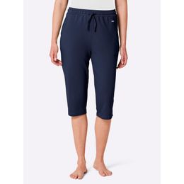 feel good Damen Capri-Hose, marine, Gr&ouml;&szlig;e 36/38