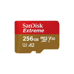Sandisk microSDXC Extreme 256GB (R190MB/s) + Adapter