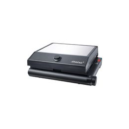 Steba SG 55 3-in1 Multi-Snack Maker Sandwichmaker Waffeleisen Kontaktgrill Schwarz/Edelstahl