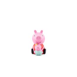 tonies Play Set Rosa Peppa Pig toniebox 2 (Inkl. Tonie "Peppa Pig - Peppa und das neue Baby" und Tonieplay Game: Ein Spieltag mit Peppa, ab 3 Jahren, Sleep-Timer, Wecker, 10 Stunden Akkulaufzeit)