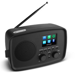 Medion LIFE Internetradio IRE-1 (MD89318) schwarz DAB+ Internetradio