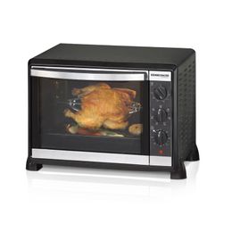 Rommelsbacher BG 1550, Grill- und Backofen, Temperatur stufenlos regelbar,