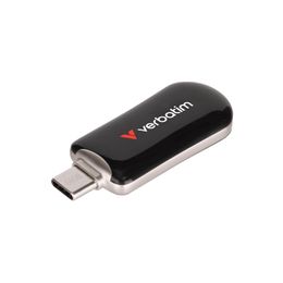 Verbatim Plectra USB-C Flash Drive 256GB, Schwarz (30226)