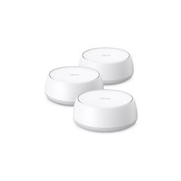 TP-LINK Tapo Deco BE22 (3-Pack), Wei&szlig; (2,4 GHz/5 GHz, 688 Mbit/s, 2882 Mbit/s, Amazon Alexa, Google Assistant, 3,6 Gbit/s)