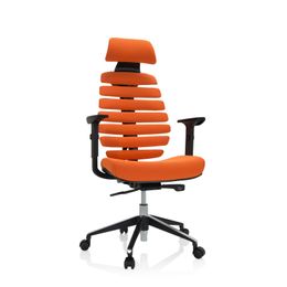 hjh OFFICE Profi B&uuml;rostuhl ERGO LINE II PRO Stoff mit Armlehnen (h&ouml;henverstellbar)
