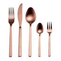 ECHTWERK GMK-BS-0815B Tafelbesteck Set LINUS 30tlg BRONZE EDITION - mattiert