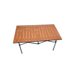 Platinet Campingtisch faltbar Rolltop 93 cm leicht Outdoor Tisch