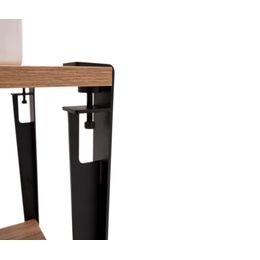 Tchibo - WS Waschtisch &raquo;Tonder&laquo; - 71x45x86,1cm - schwarz - Stahl / Holz / Keramik
