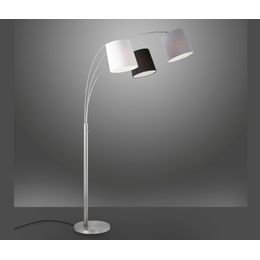 Tchibo - Just Light Stehleuchte &raquo;Melvin&laquo; - 100x70x190cm - silber - Eisen