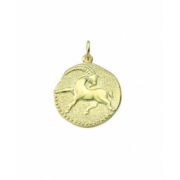 Adelia&acute;s Sternzeichenanh&auml;nger ADELIA&acute;S "Sternzeichen Anh&auml;nger Steinbock 333 Gold ( 8K )", gold, Schmuckanh&auml;nger, Damen, Steinbock, Gold, Goldanh&auml;nger Steinbock