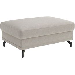 Sit & More Polsterhocker SIT & MORE "Chelsea", nature, B:103cm H:45cm T:69cm, 100% Polyester, Hocker, Polsterhocker, mit praktischen Stauraum