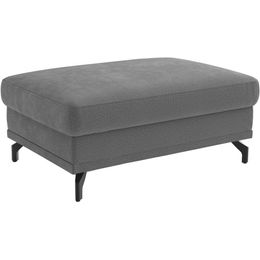 Sit & More Polsterhocker SIT & MORE "Chelsea", anthrazit, B:103cm H:45cm T:69cm, 100% Polyester, Hocker, Polsterhocker, mit praktischen Stauraum